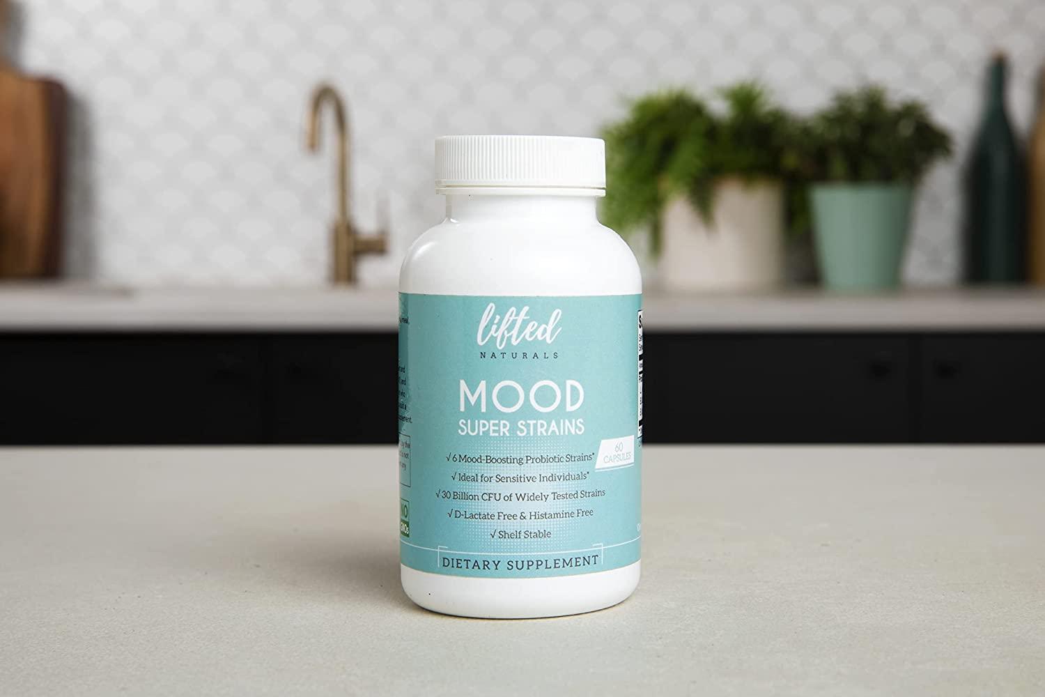 Mood Super Strains Probiotic for Digestion & Mood | Histamine-Free ...