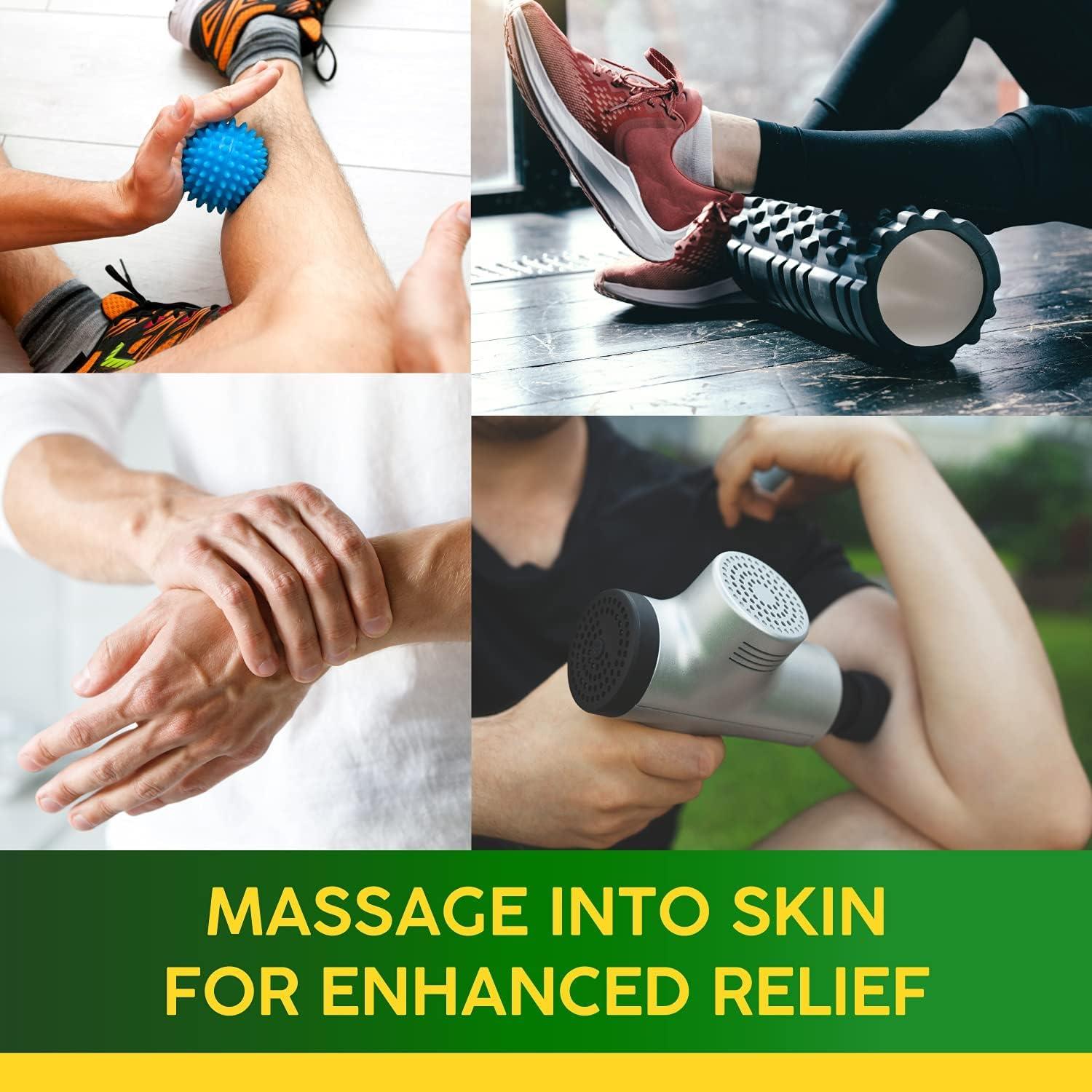 Ebanel Menthol Arnica Gel Pain Relief Cream with Hemp Oil | Anti ...
