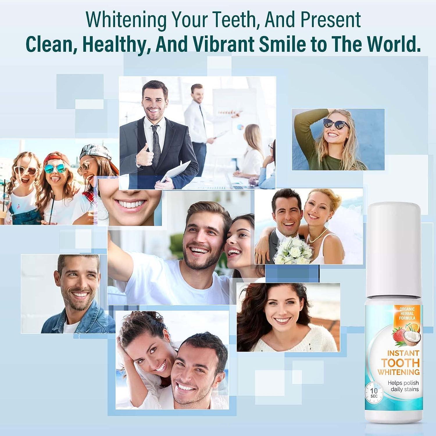 Uptight White Tooth Paint - Instant Teeth Whitening & Polish for a ...