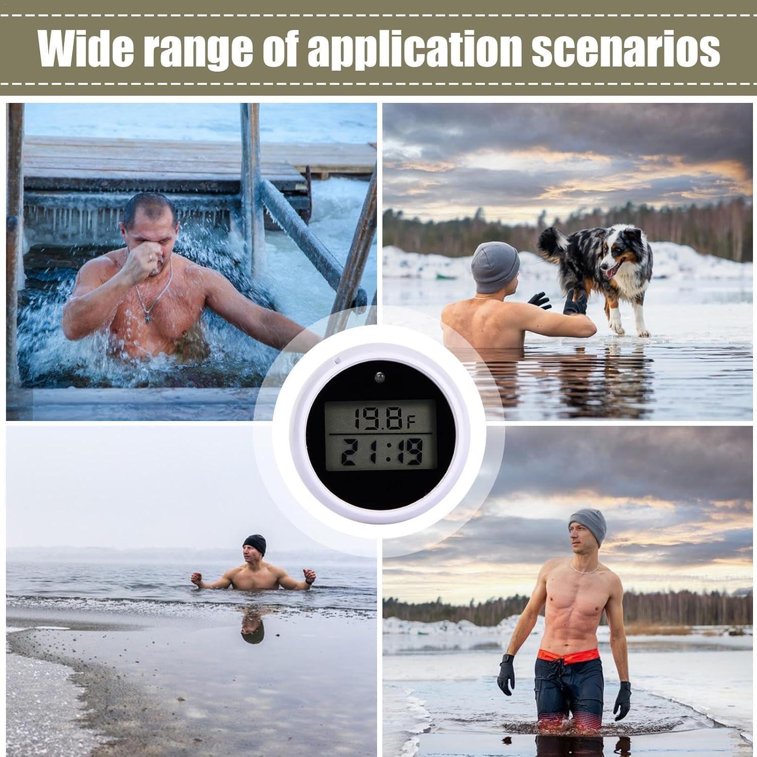 Buy Generic Waterproof Ice Pool Thermometer Timer | Digital Swimming ...