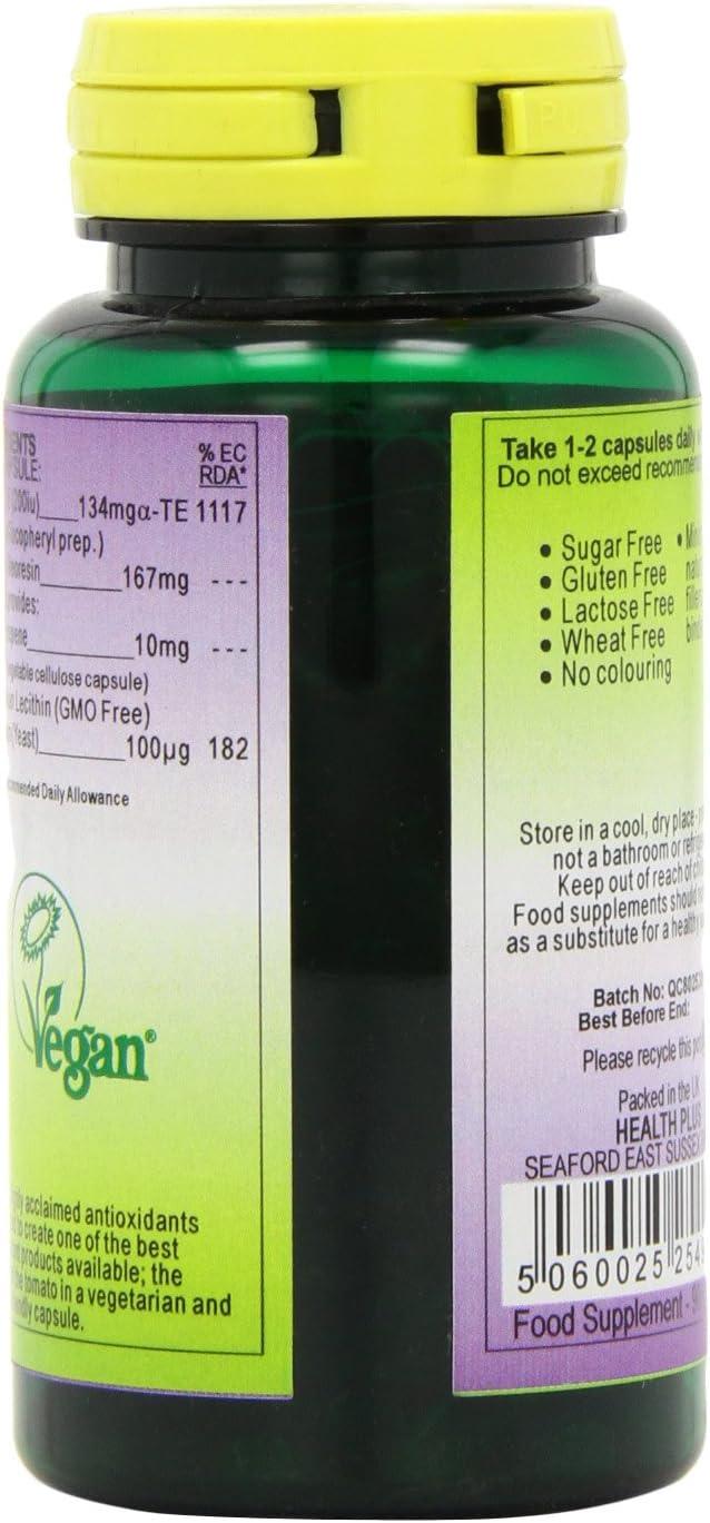 Health Plus Lycopene Plus 10mg Men's Health Supplement - 90 Gelatin ...