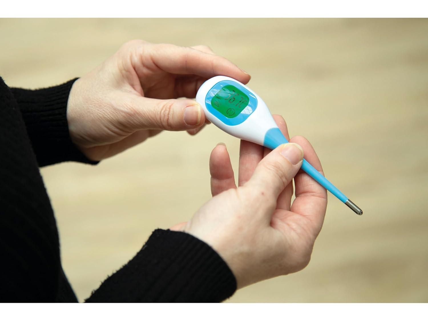 Fysic FT09 Digital Fever Thermometer | Large Color Display Flexible ...