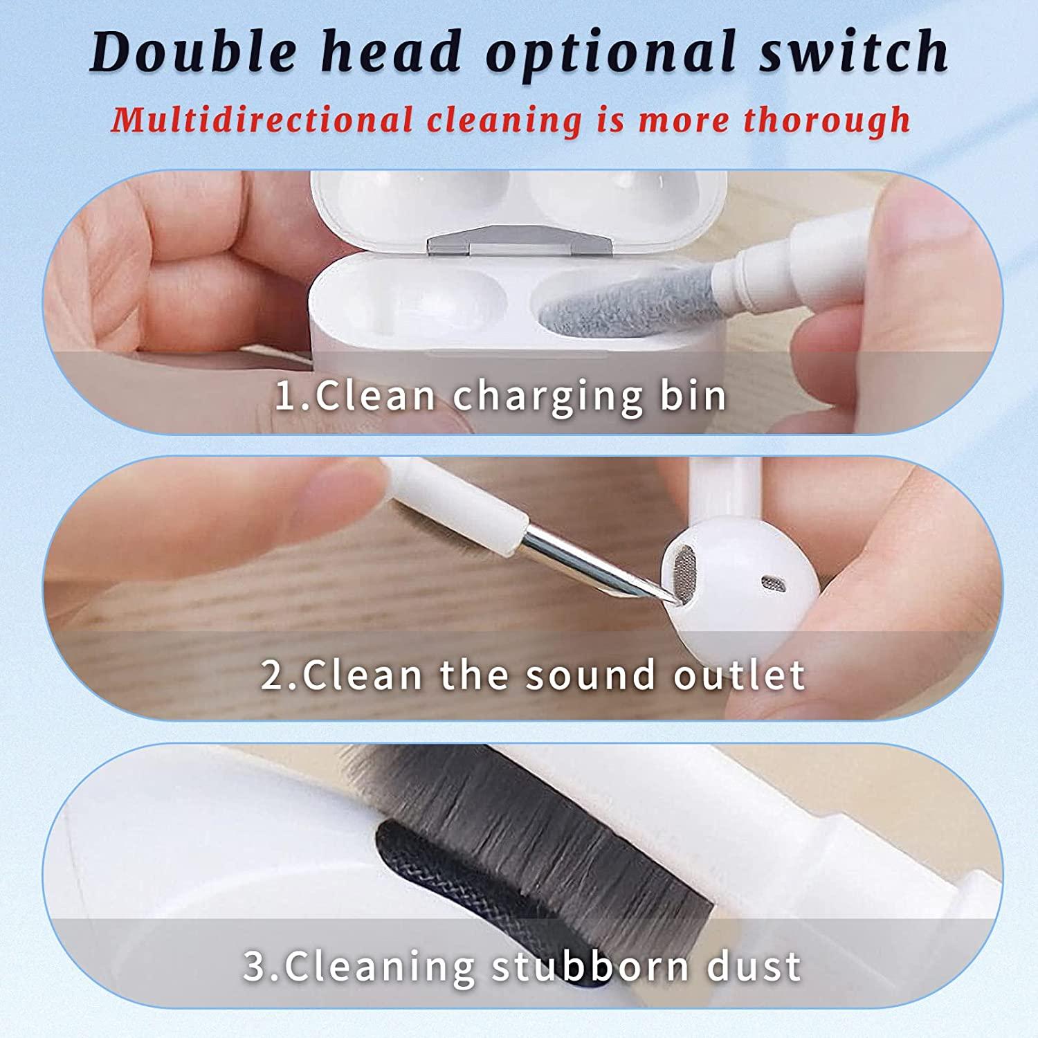 5 in 1 Keyboard Cleaner Kit | Soft Brush + Airpod Cleaner | Keycap ...