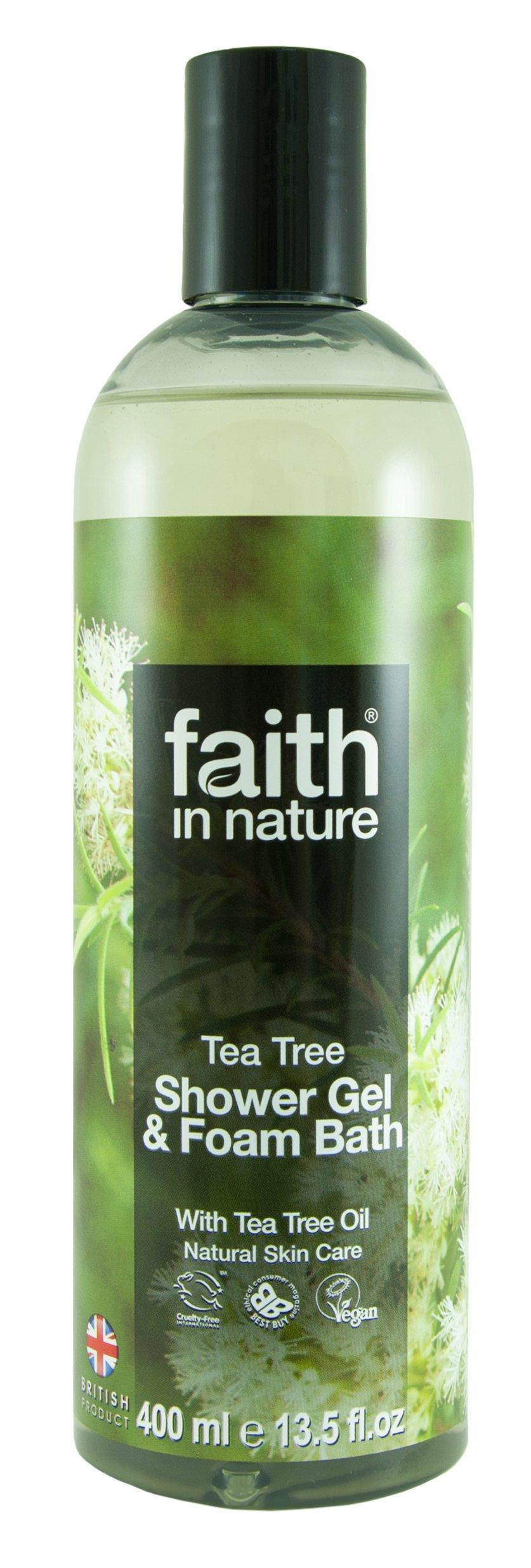 Buy Tea Tree Shower Gel & Foam Bath - Refreshing & Aromatic Body Wash ...