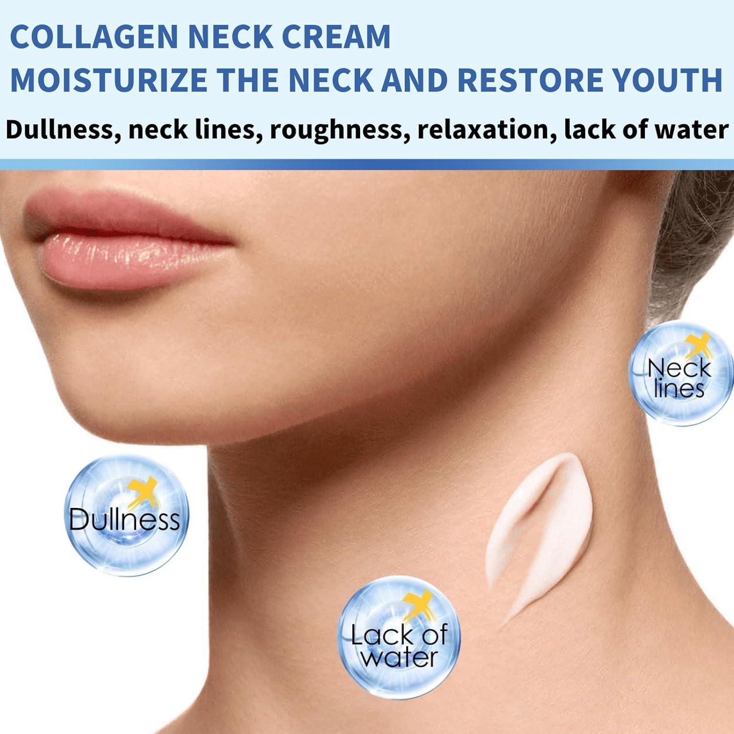 Neck Firming Cream for Women - Collagen Infused Brightening ...