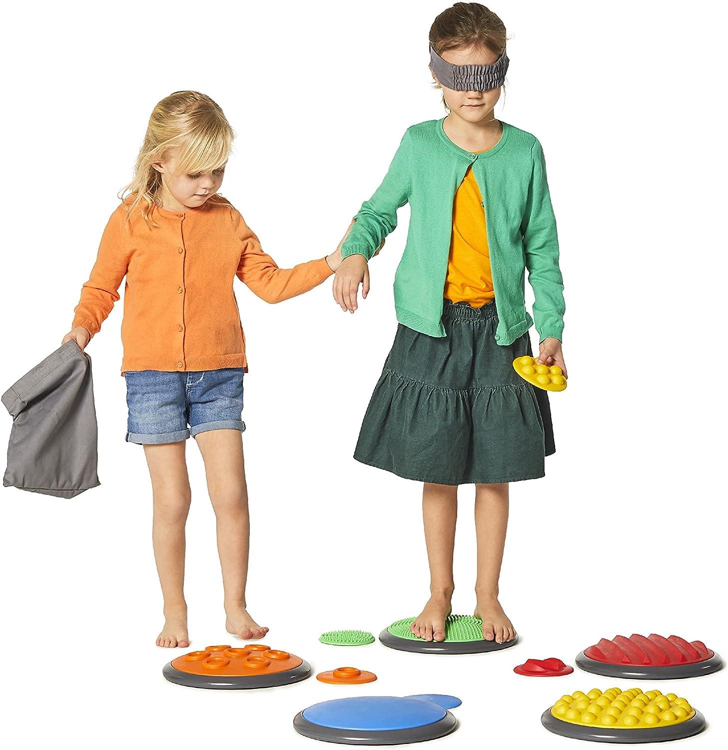 Gonge Tactile Discs Set - Set of 5 Assorted Discs, 4.3 to 10.6 ...
