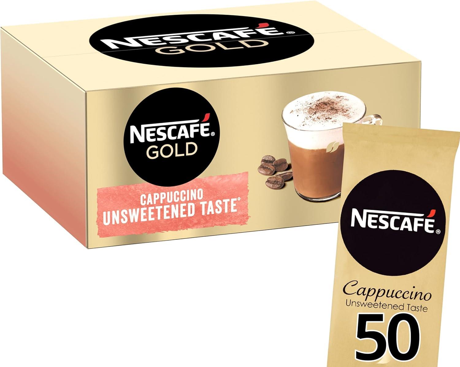 Nescafe Gold Cappuccino Unsweetened Taste Instant Coffee Tin 1 kg ...