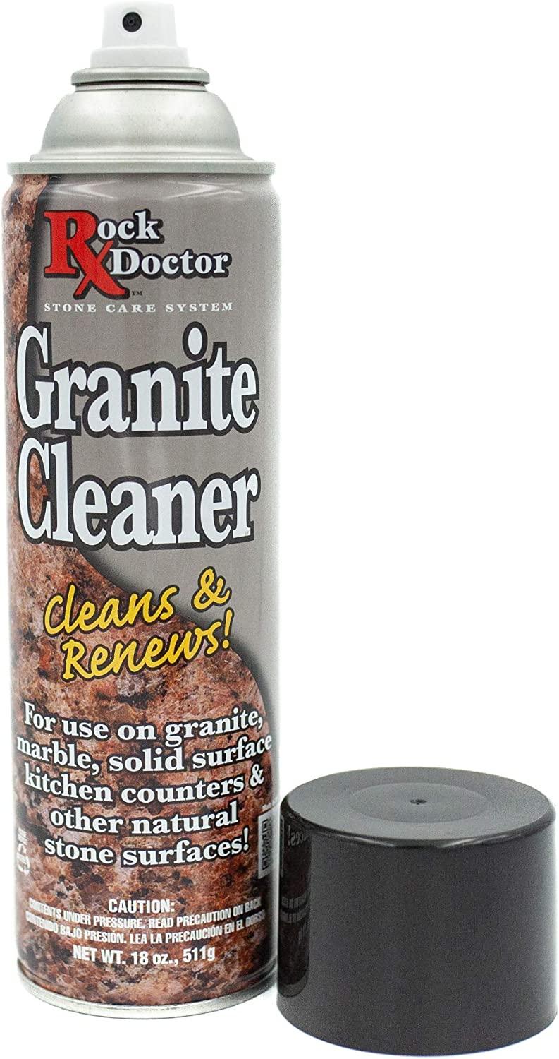 Rock Doctor Granite Cleaner - 18 oz Spray for Countertops & Stone ...
