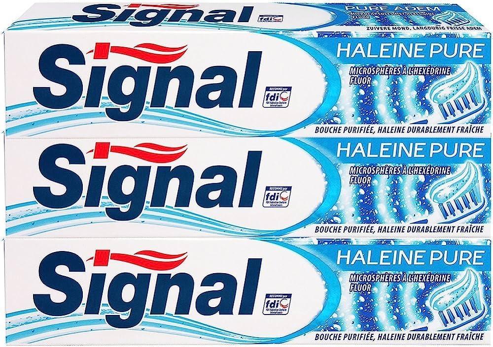 SIGNAL Fresh Breath Toothpaste 3x75ml | Buy Now with Express ...