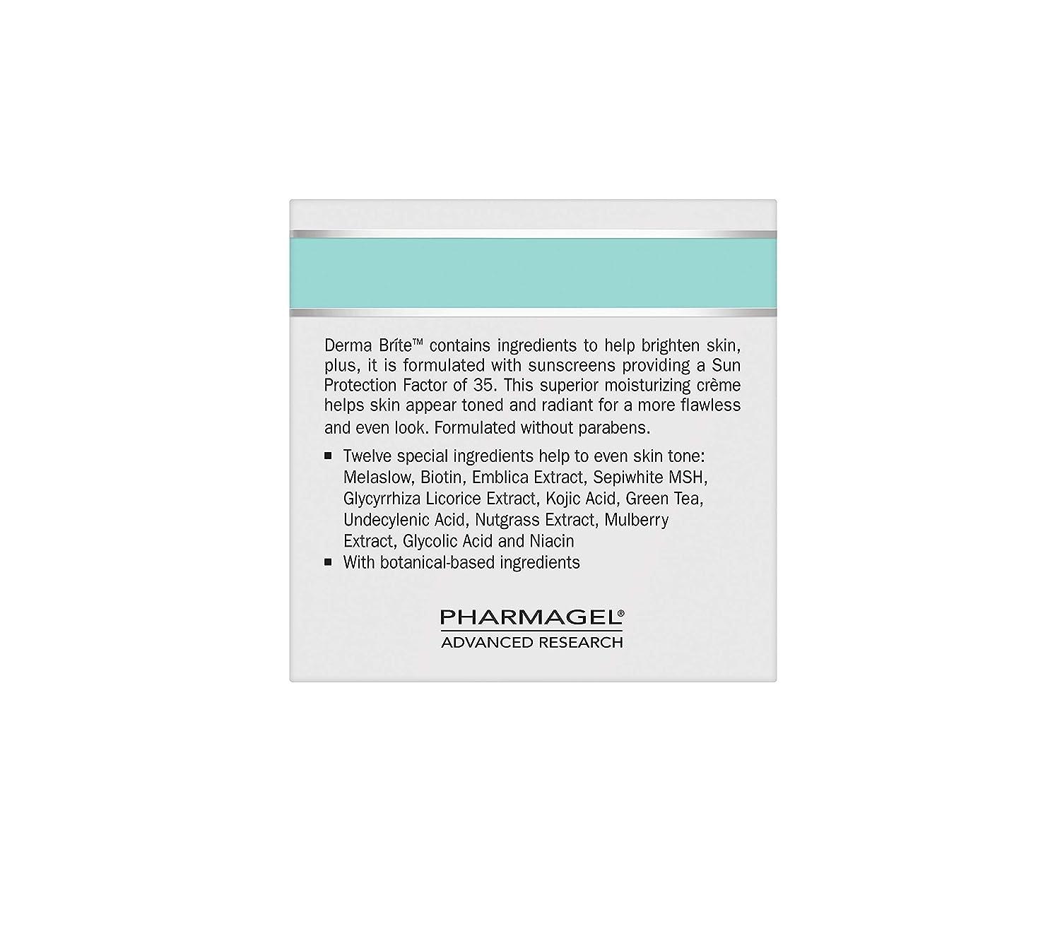 Pharmagel Derma Brite Face Sunscreen SPF 35 | 2 oz | Daily Moisturizer ...