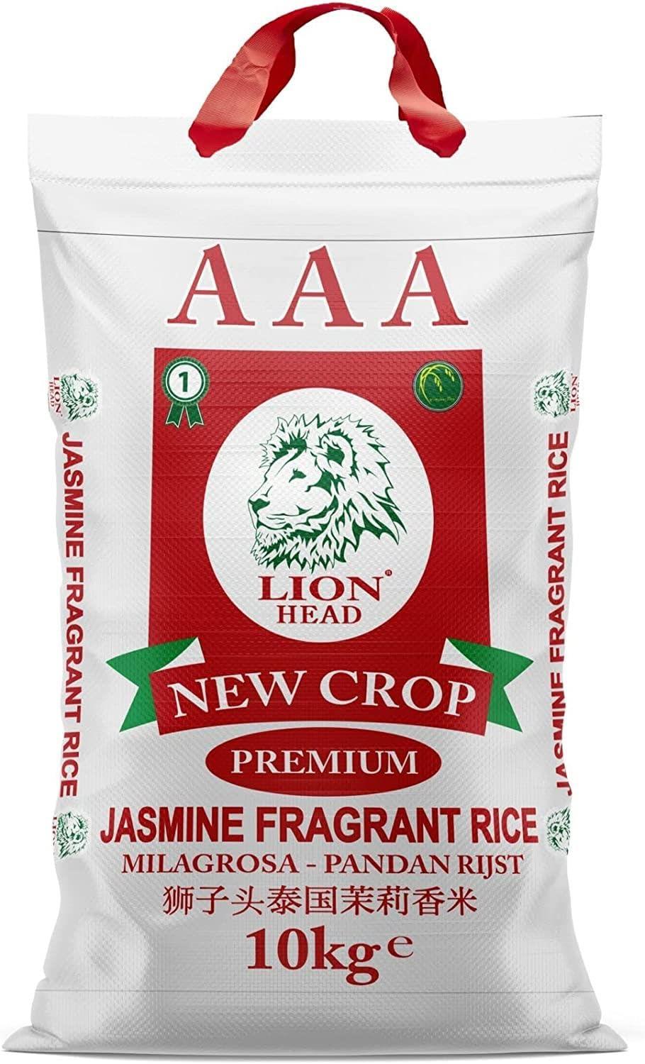 Alpine Heights - Lion Head AAA Premium Jasmine Fragrant Rice 10kg | Buy ...