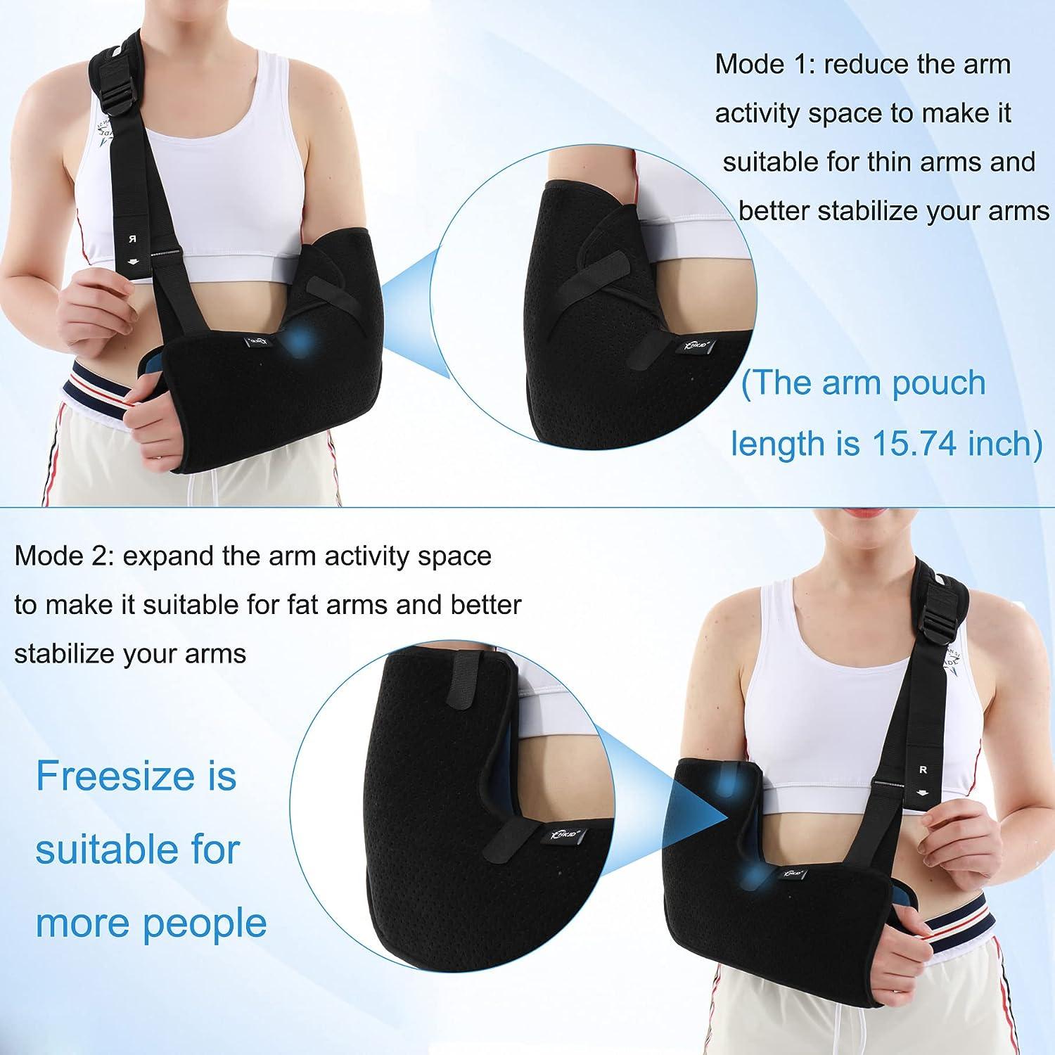 broken shoulder support