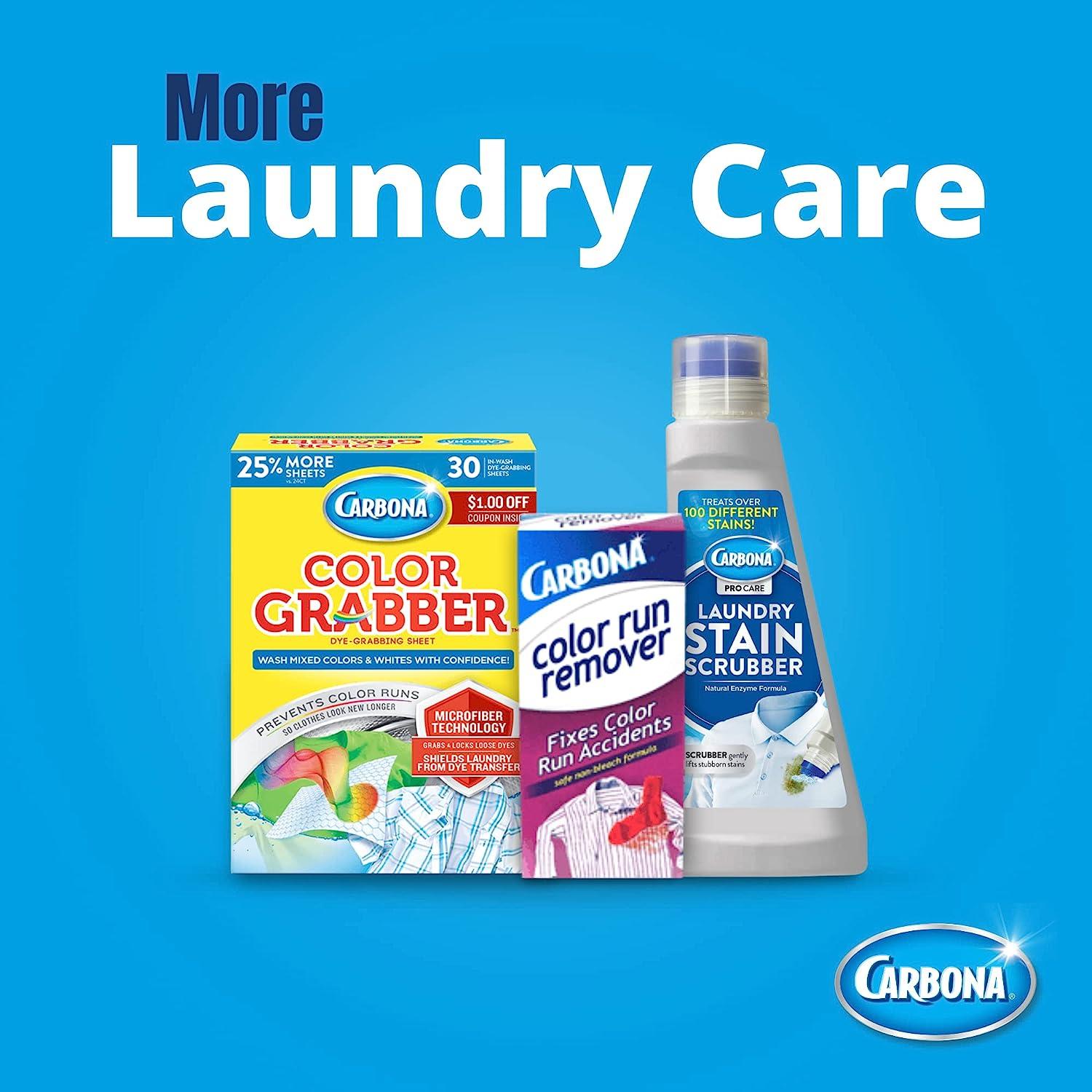 Carbona Laundry Stain Scrubber 3 Pack | Bio-Enzyme Stain Remover ...