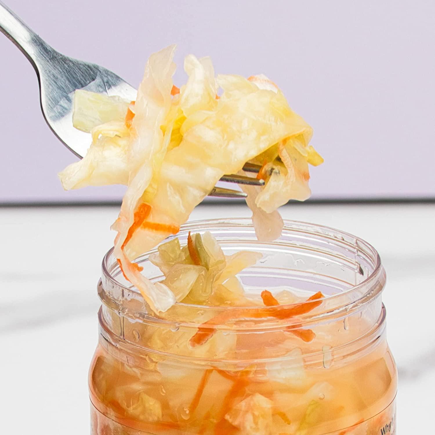Sauerkraut Classic: Raw Fermented Organic Kraut with Live Probiotics ...