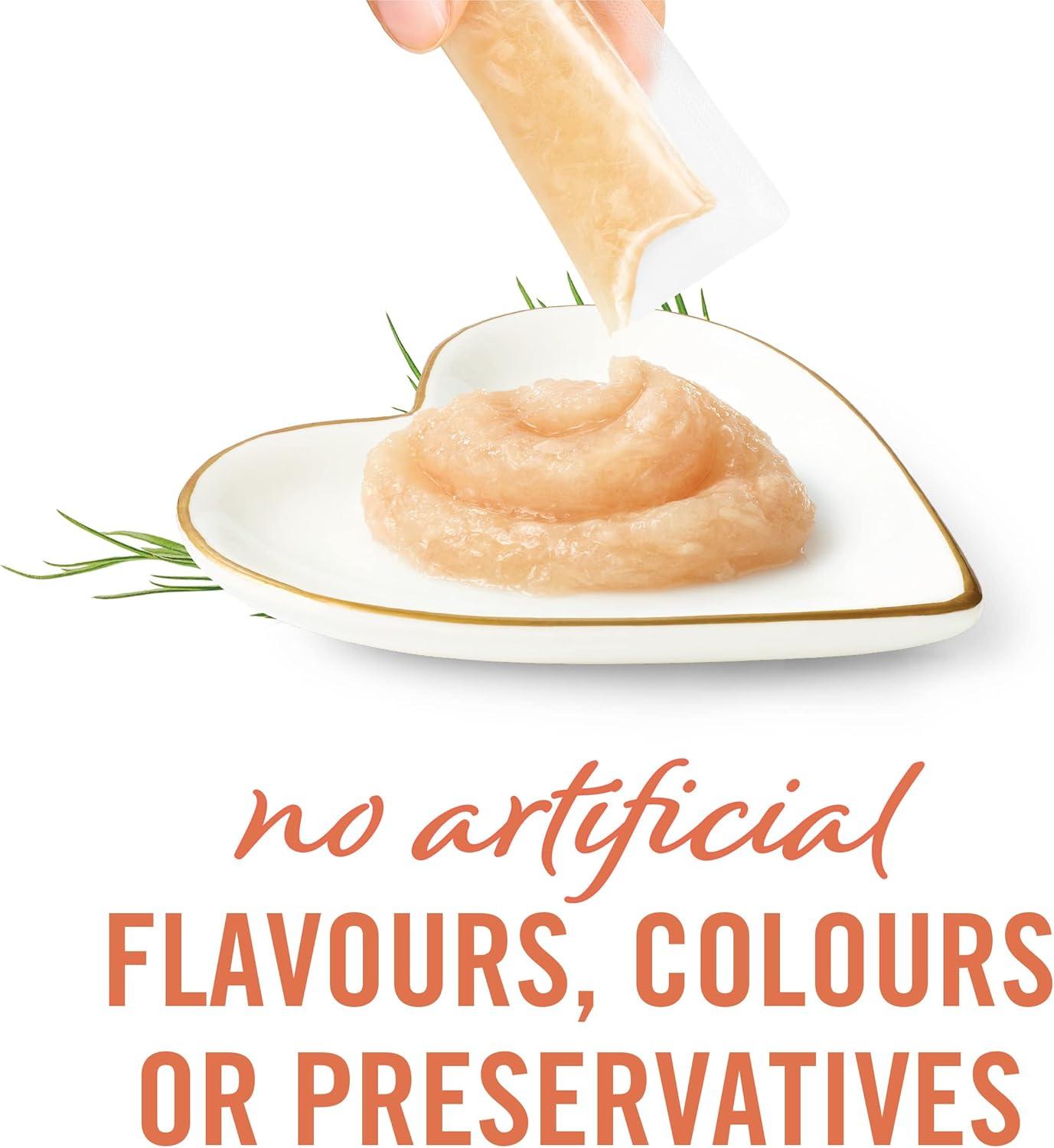 Fancy Feast Savoury Puree Naturals Cat Treats Natural Salmon & Tuna ...