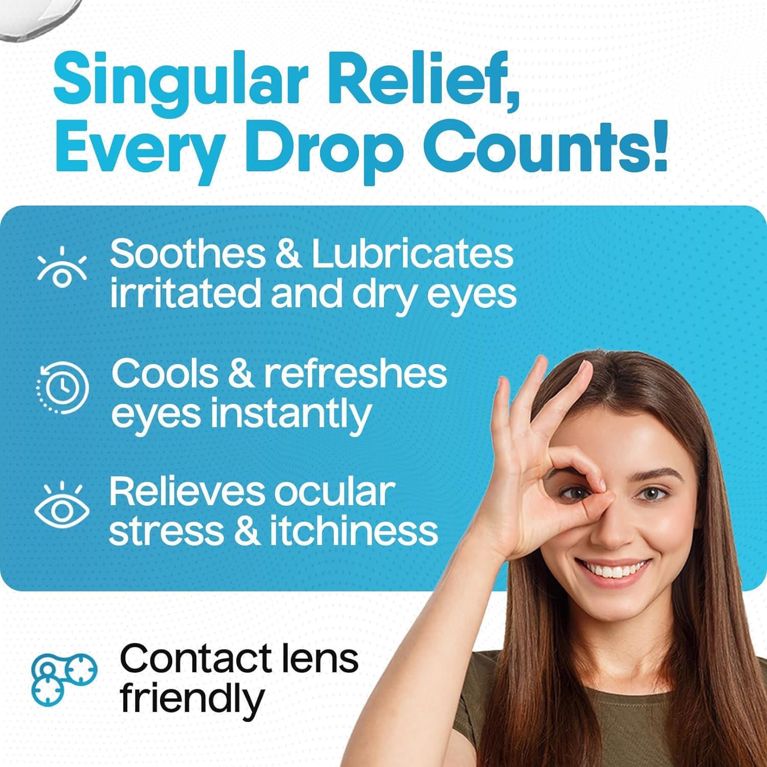Ocufresh Hypromellose Eye Drops Single Dose Pack of 30 - Preservative ...