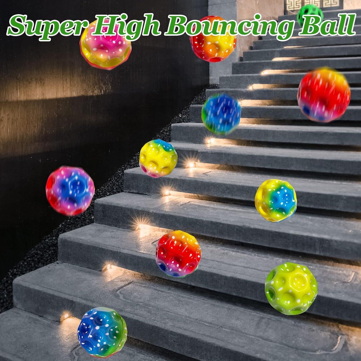 Cluhertvy Astro Jump Ball - High Bouncing Galaxy Ball Toy for Kids ...
