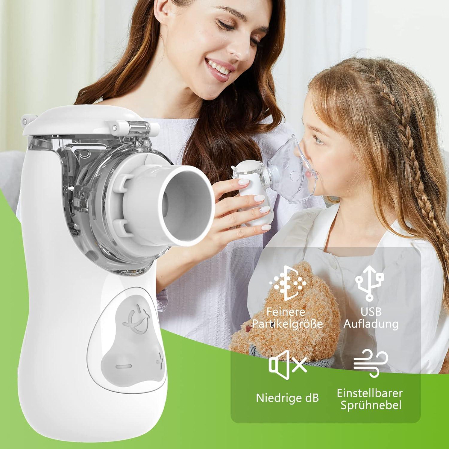 FEELLIFE Inhalation Device for Children & Adults - Quiet Portable ...