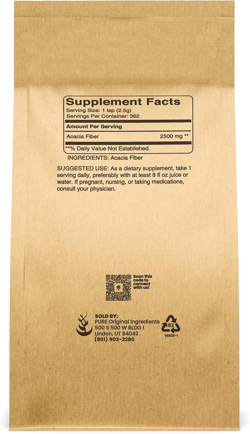 2lb Acacia Senegal Soluble Prebiotic: Pure Original Ingredients for ...