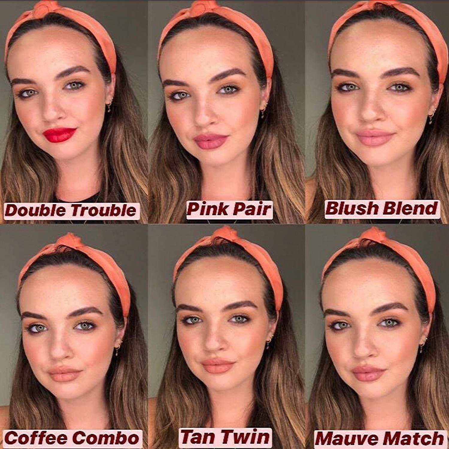 Sculpted by Aimee Lip Duo Pink Pair - 2-in-1 Lipstick & Liner for ...