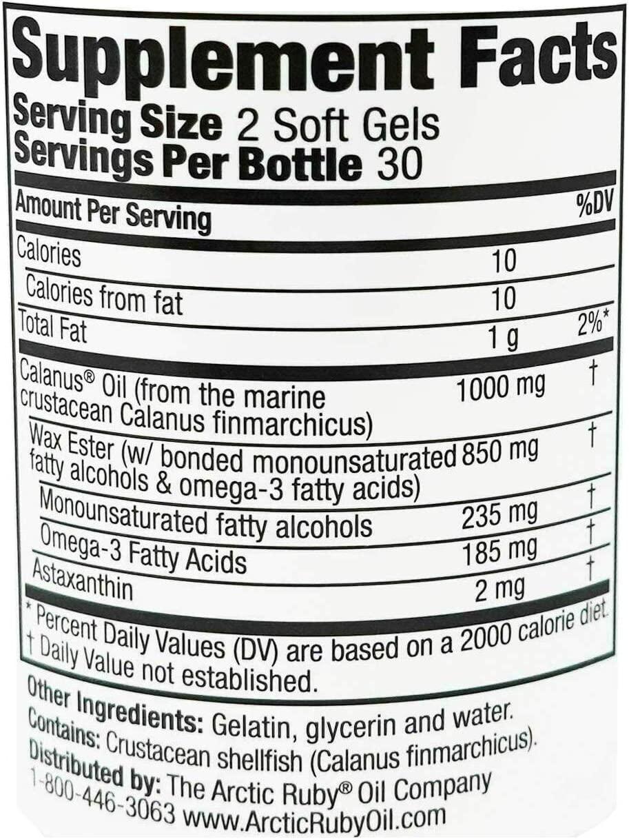 Arctic Ruby Oil 60 Capsules - 2 Pack | Buy Now with Express ...