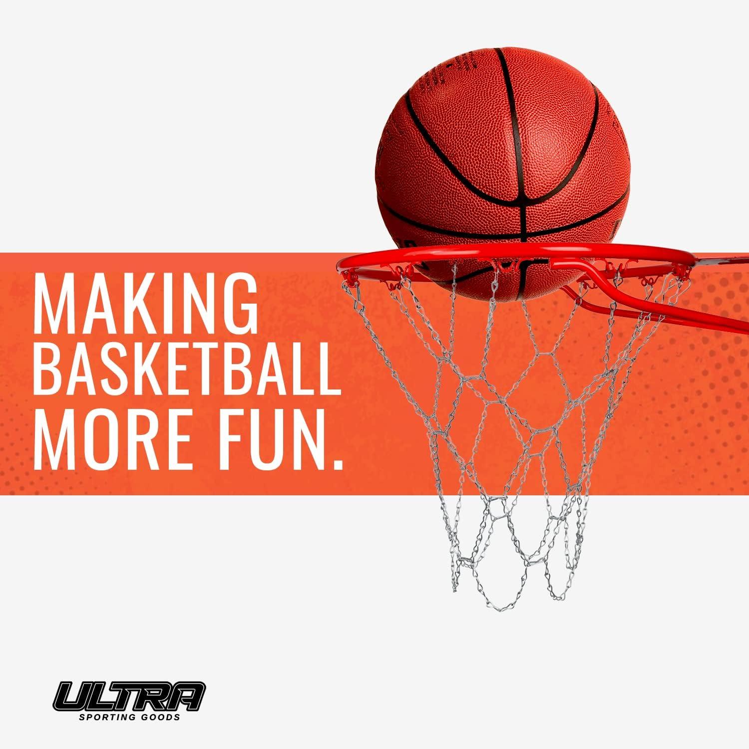 Ultra Sporting Goods Heavy Duty Basketball Net - All Weather Anti Whip ...