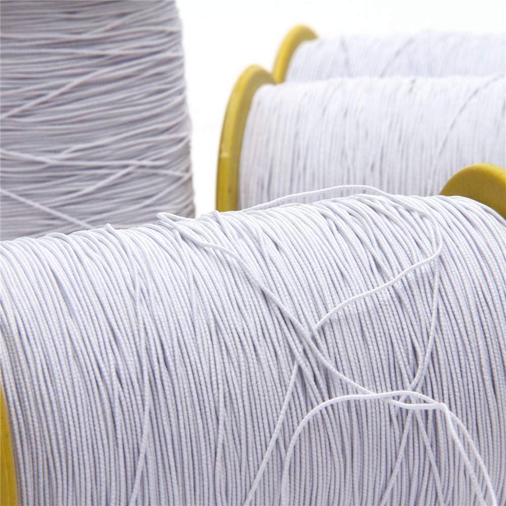 2PCS 0.5mm Thickness 547 Yard Elastic Thread Sewing Elastic String Cord ...