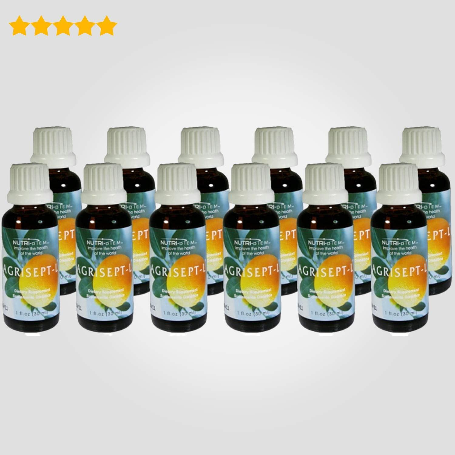Agrisept L Antioxidant 30ml - 12 Bottles by Nutri-Diem Inc