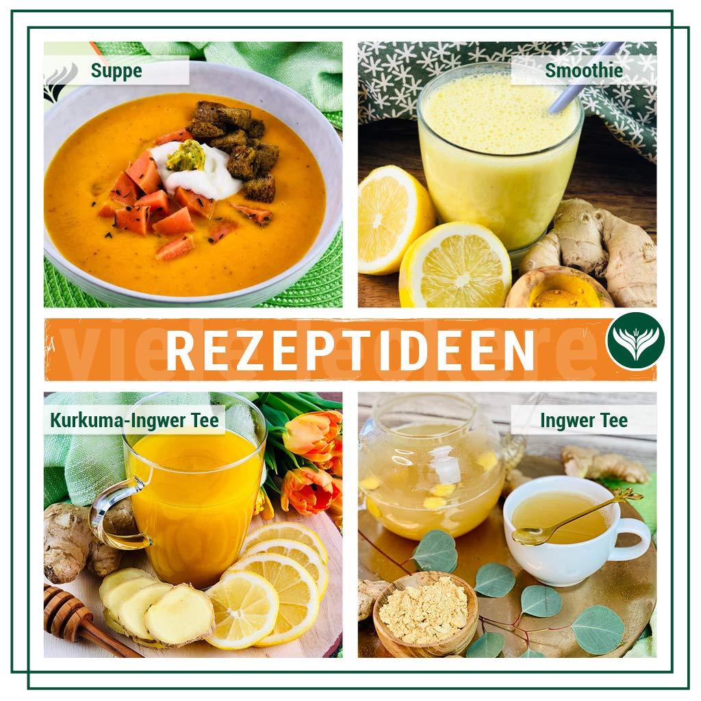 Buy Azafran ORGANIC Ground Ginger Powder 500g - Premium Quality ...