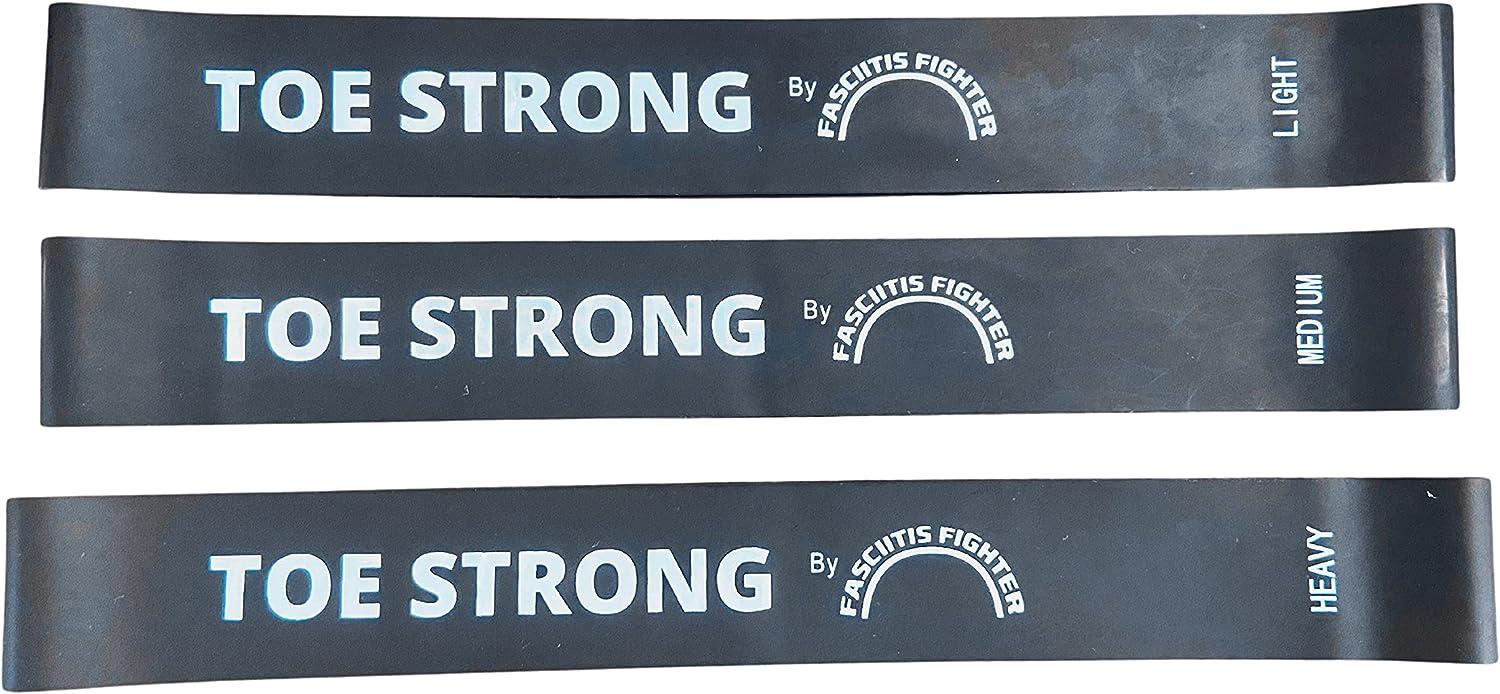 Toe Strong Loop Resistance Bands for Foot, Toe, and Ankle Exercise ...