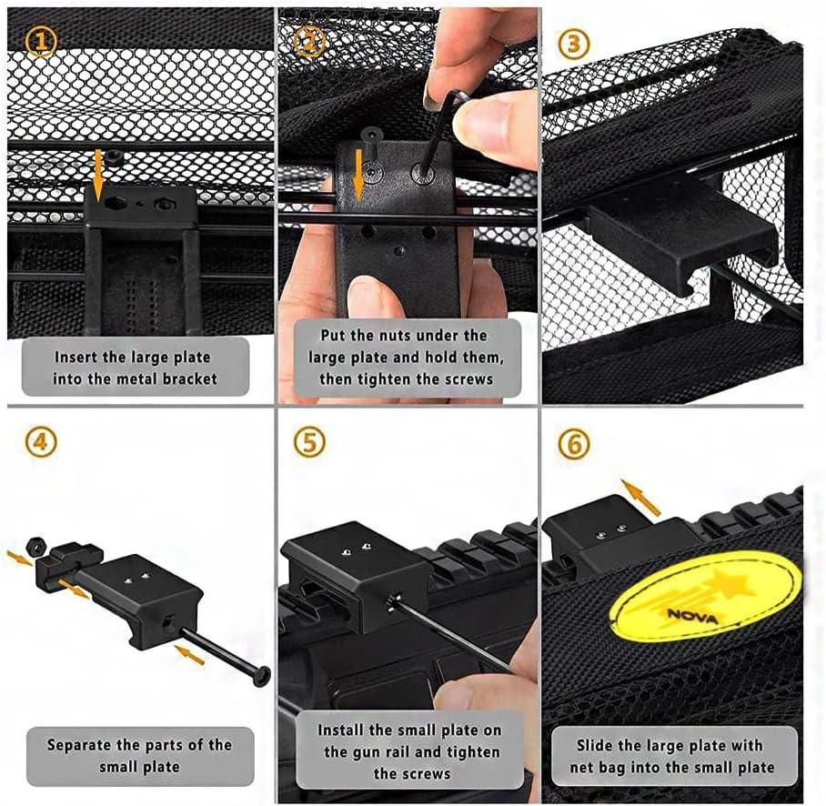 Brass Catcher by NOVA- with Picatinny Rail Mount and Heat Resistant ...