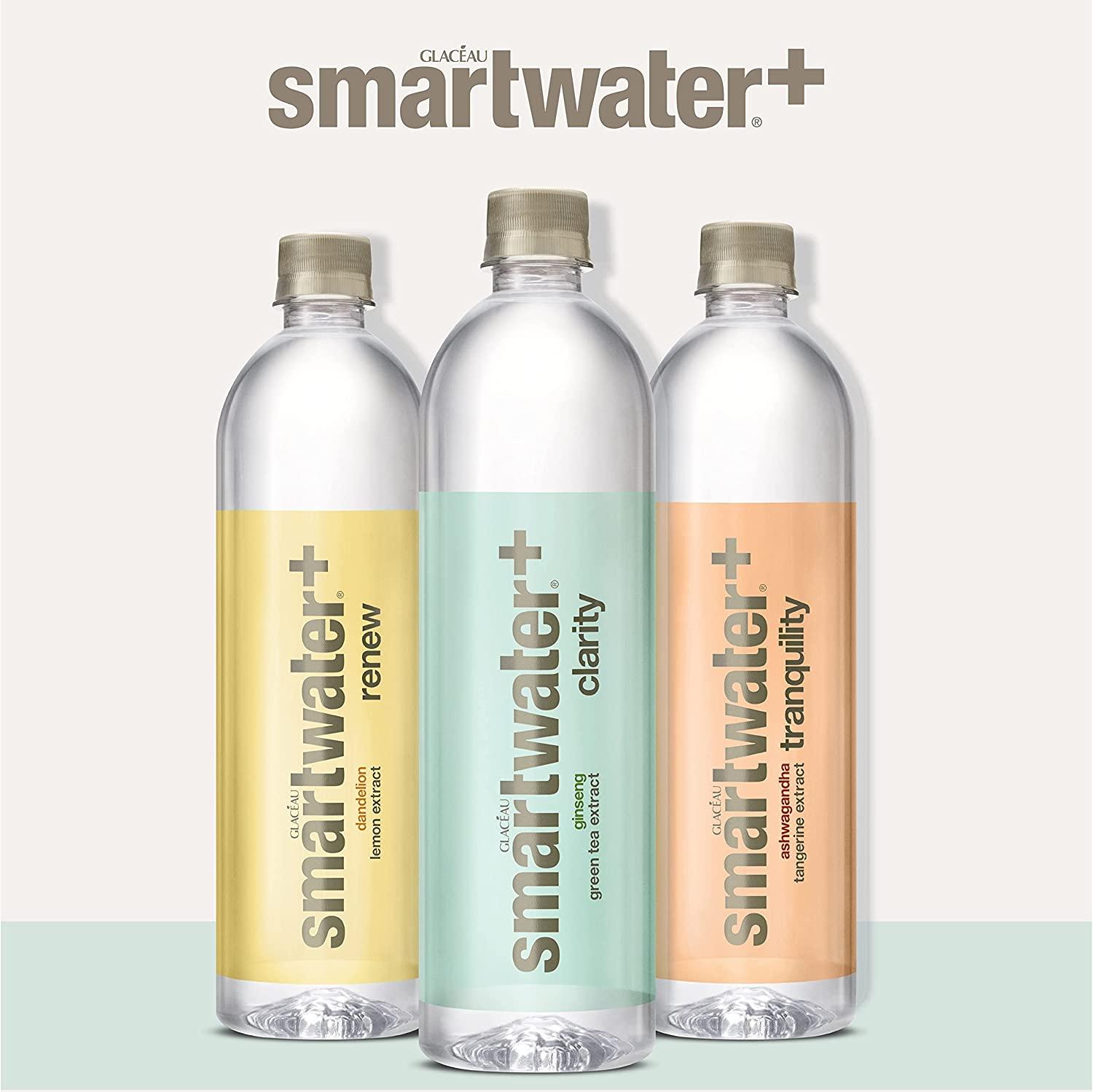 Smartwater+ Flavored Drinking Water Variety Pack - Renew Clarity ...
