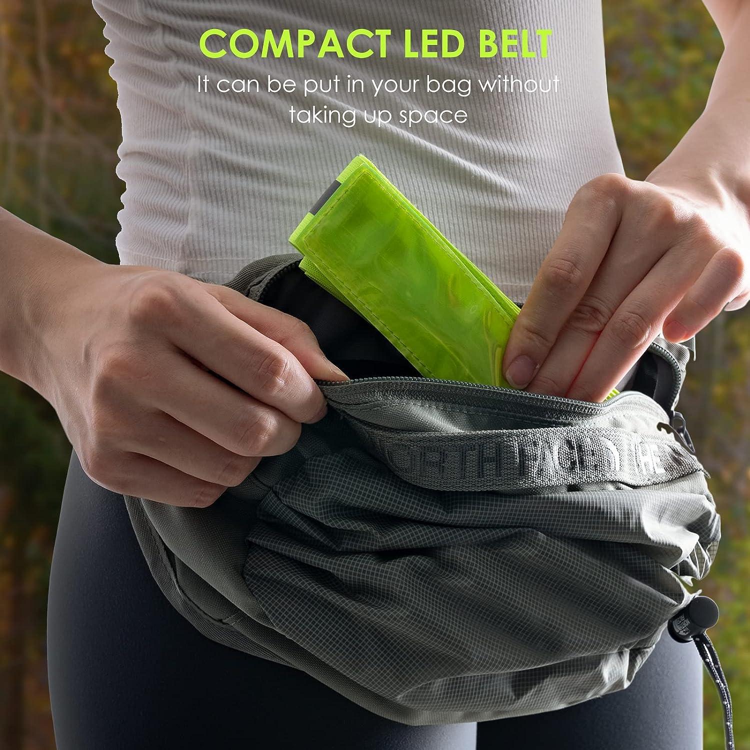 Todoxi LED Reflective Sash for Night Walking | High Visibility ...