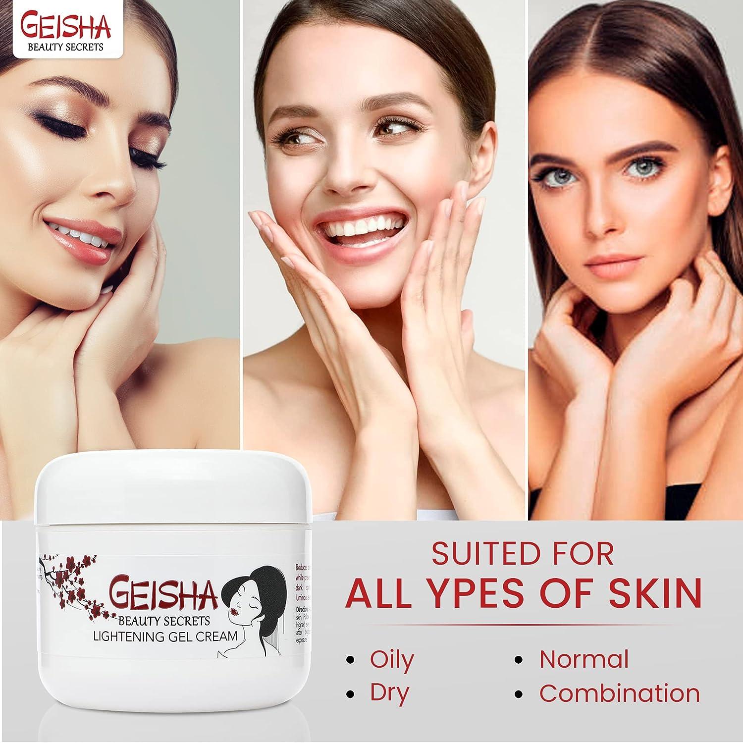 Geisha Kojic Acid Cream - 1.7 fl oz - Dark Spot Remover for Face, Body ...