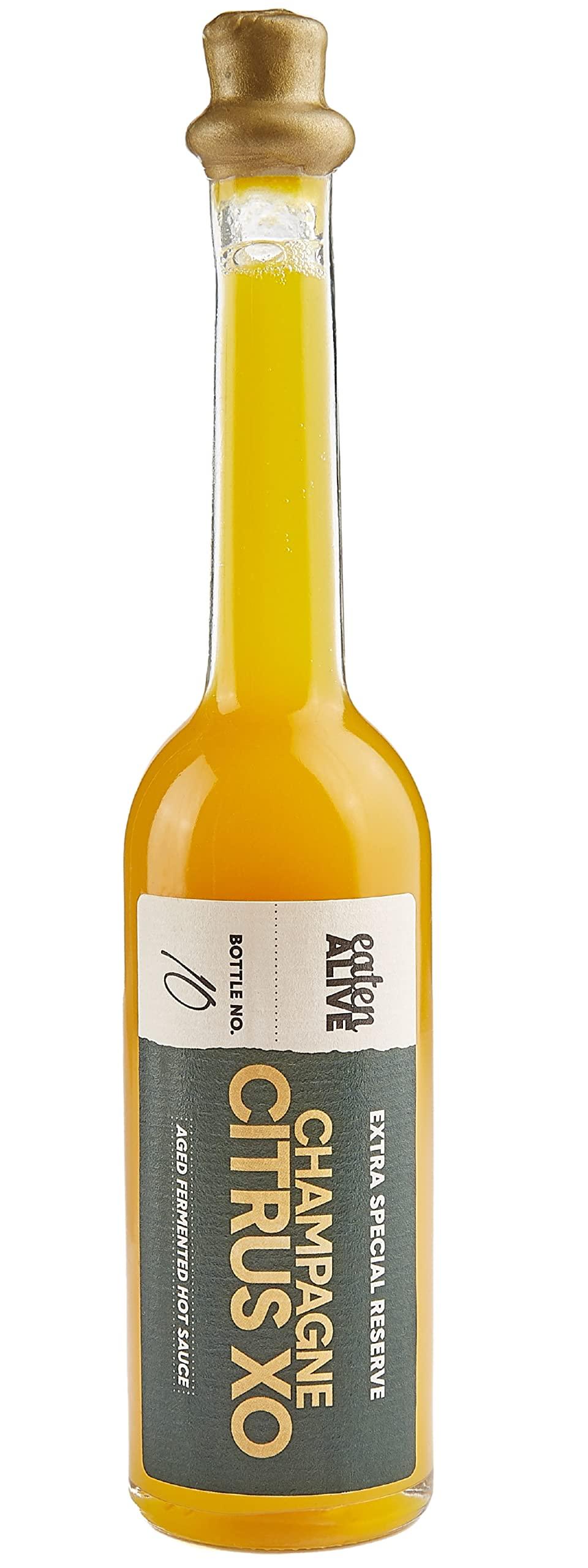 Champagne Citrus XO Extra Special Reserve Hot Sauce - Eaten Alive - Super Luxury Chilli Gift