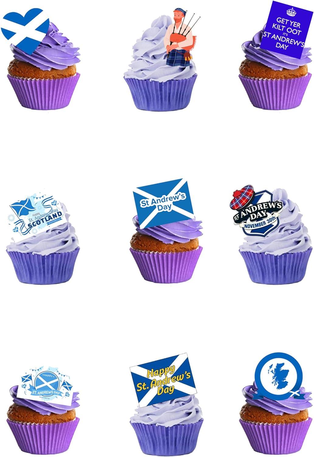 Top That 33 Stand Up St Andrew's Day Scottish Celebration Themed Edible ...