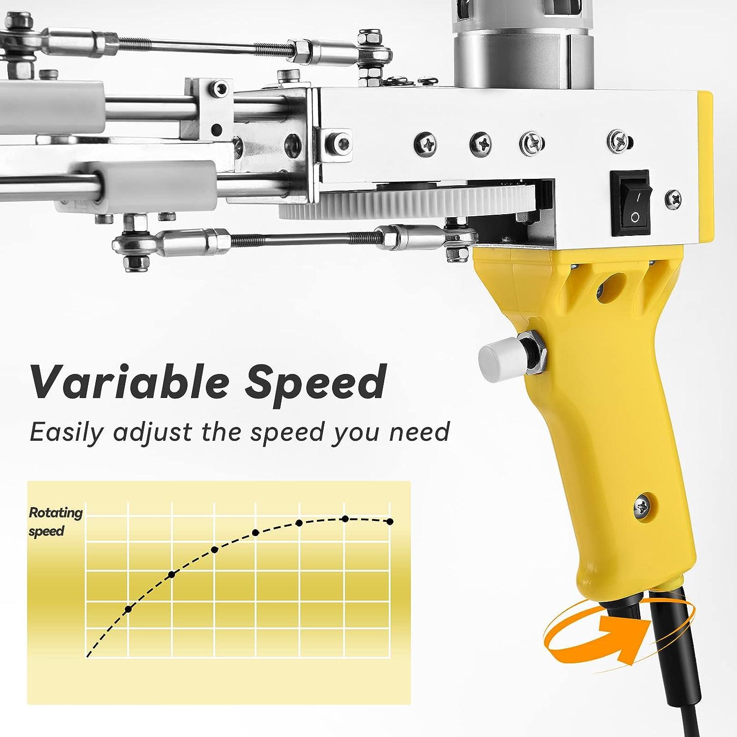 FancyBant Tufting Gun 2 in 1 Rug Gun Cut Pile and Loop Pile Rug Tufting ...