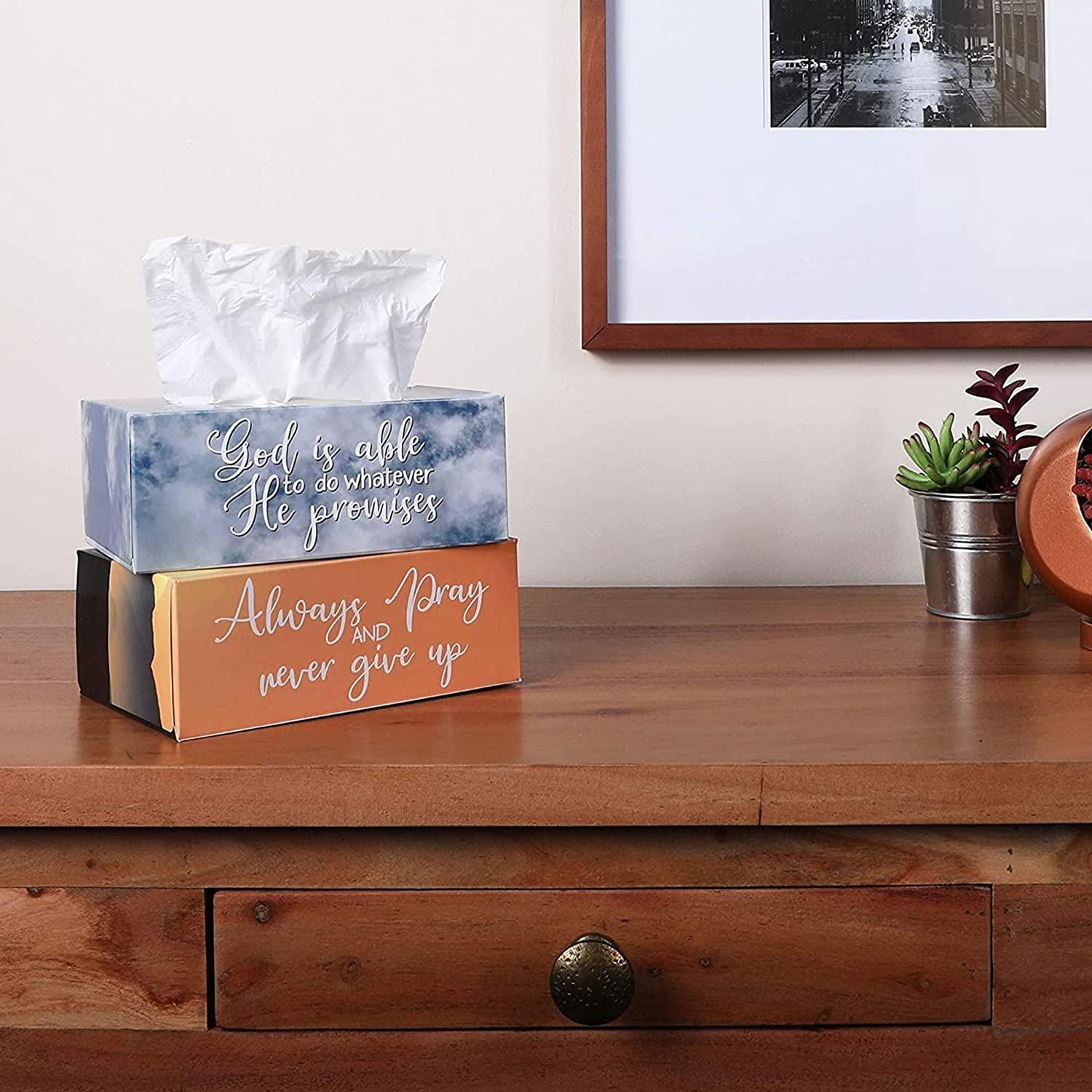 Religious Quotes Tissue Box Set - 800 Tissues Total (8 Boxes ...