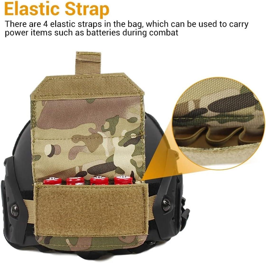 Airsoft Helmet Counterbalance Weight Bag Tactical Helmet Counterweight ...