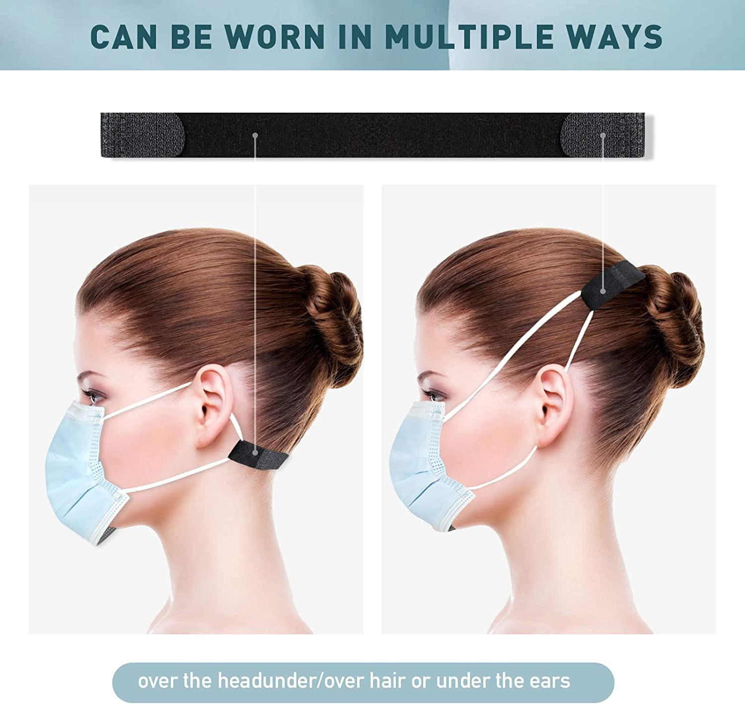 CUNCUI 6pcs Mask Buckle Ear Savers - Ear Pain Relief & Comfortable Mask ...
