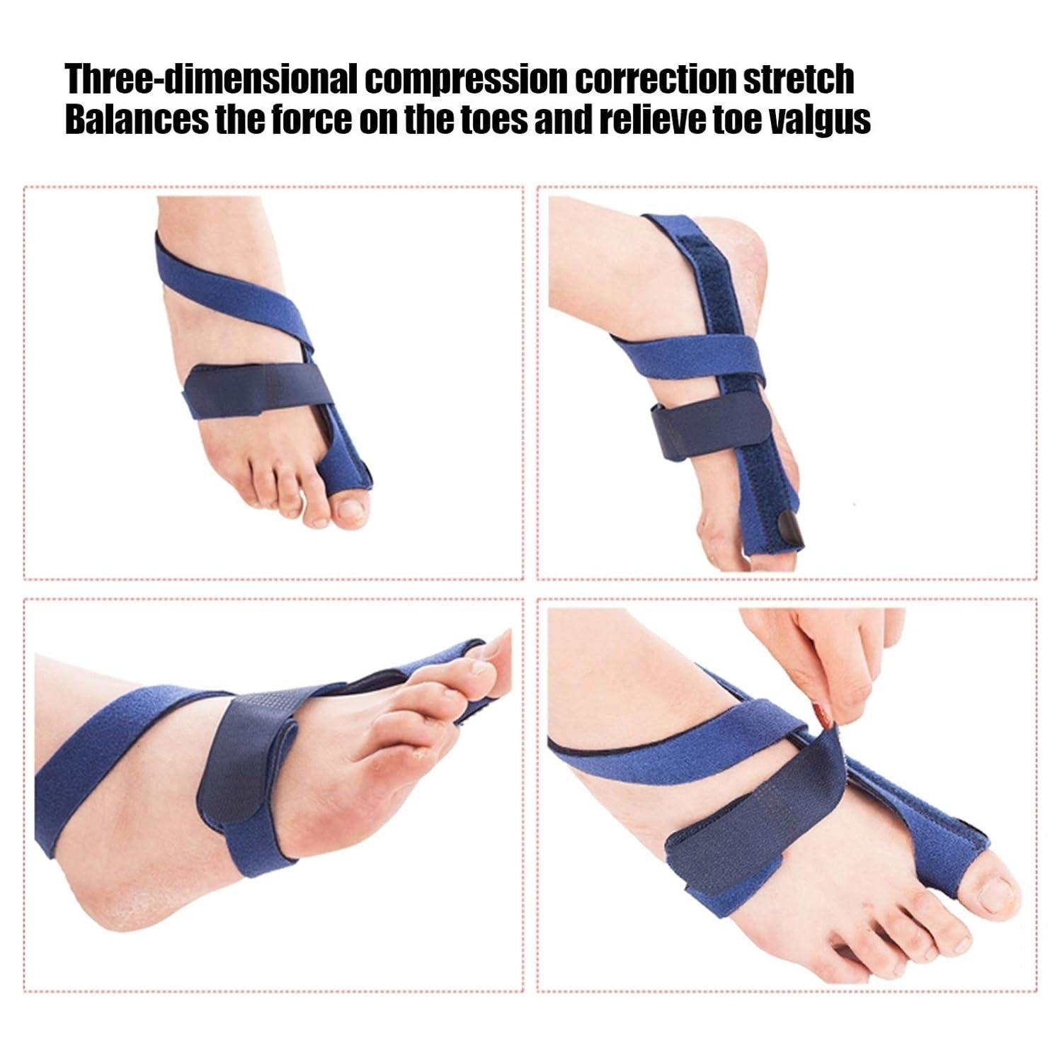 Hallux Valgus Bunion Corrector Toe Fixing Belt Strap - Foot Care Tool ...