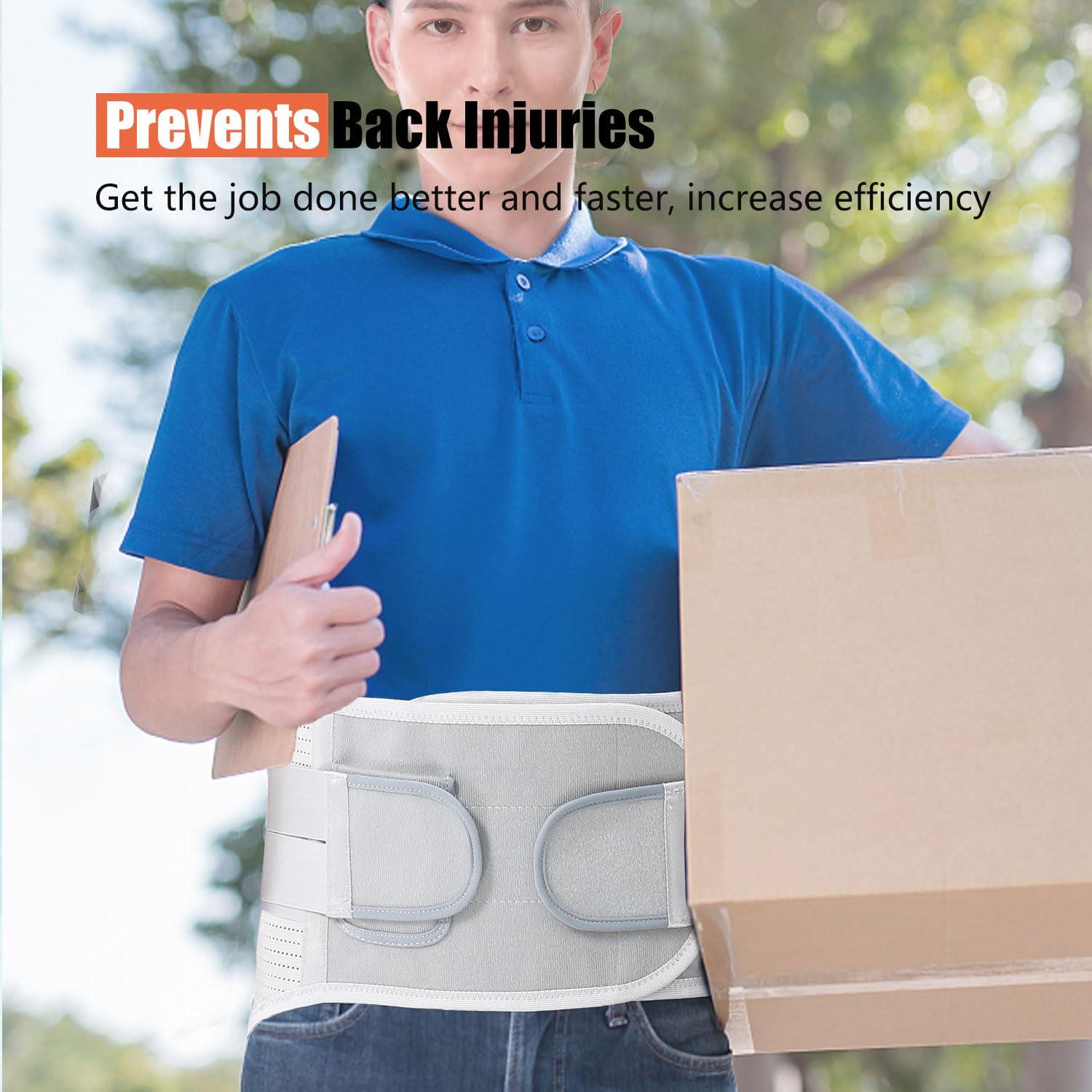 Adjustable Lower Back Support Belt for Men and Women - Relieve Sciatica ...