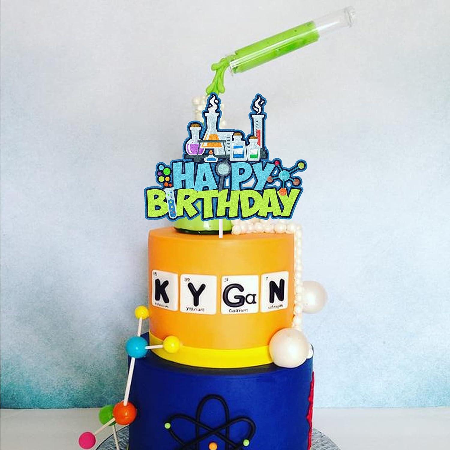 Chemistry Science cake topper | Buy Now with Express International ...