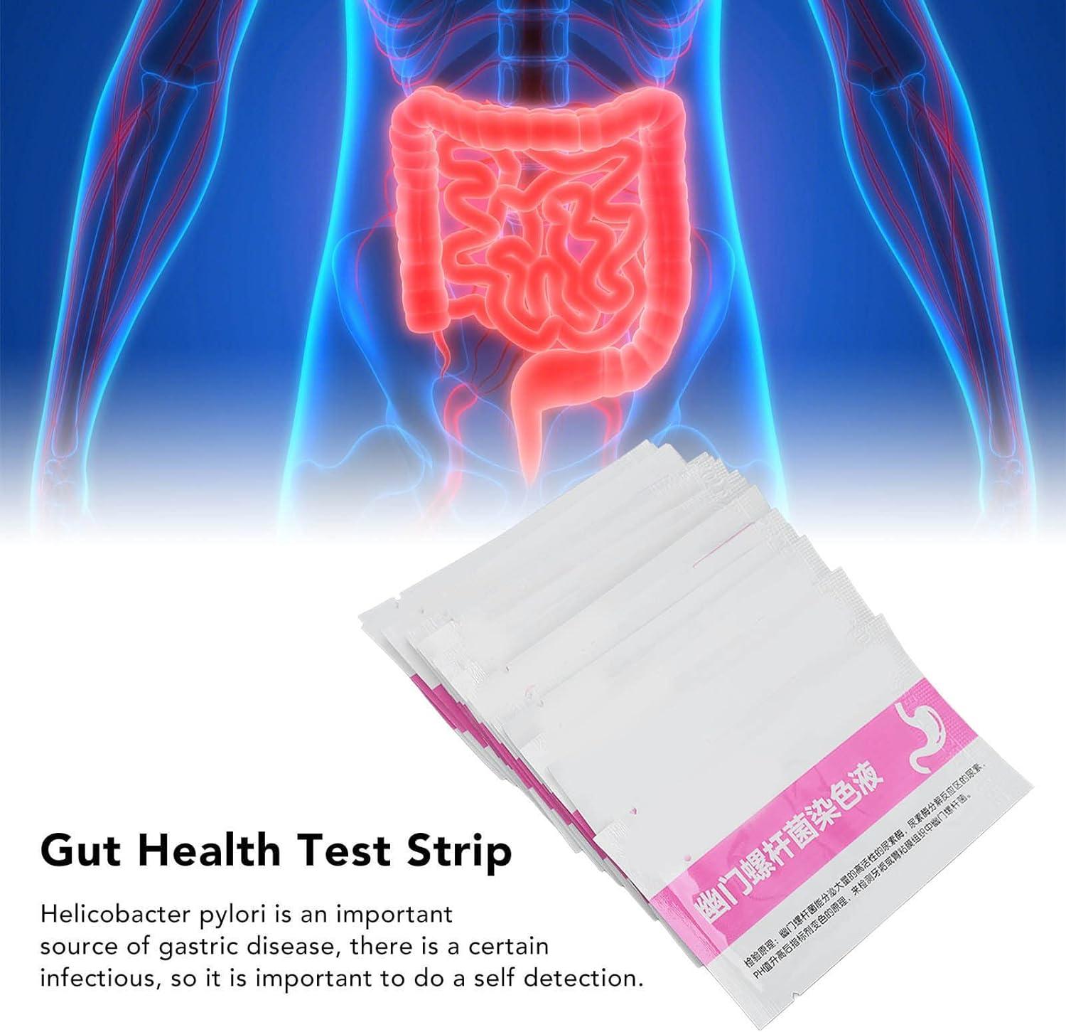 Gut Health Test Strips 50pcs Helicobacter Pylori Test Card for Home Use ...