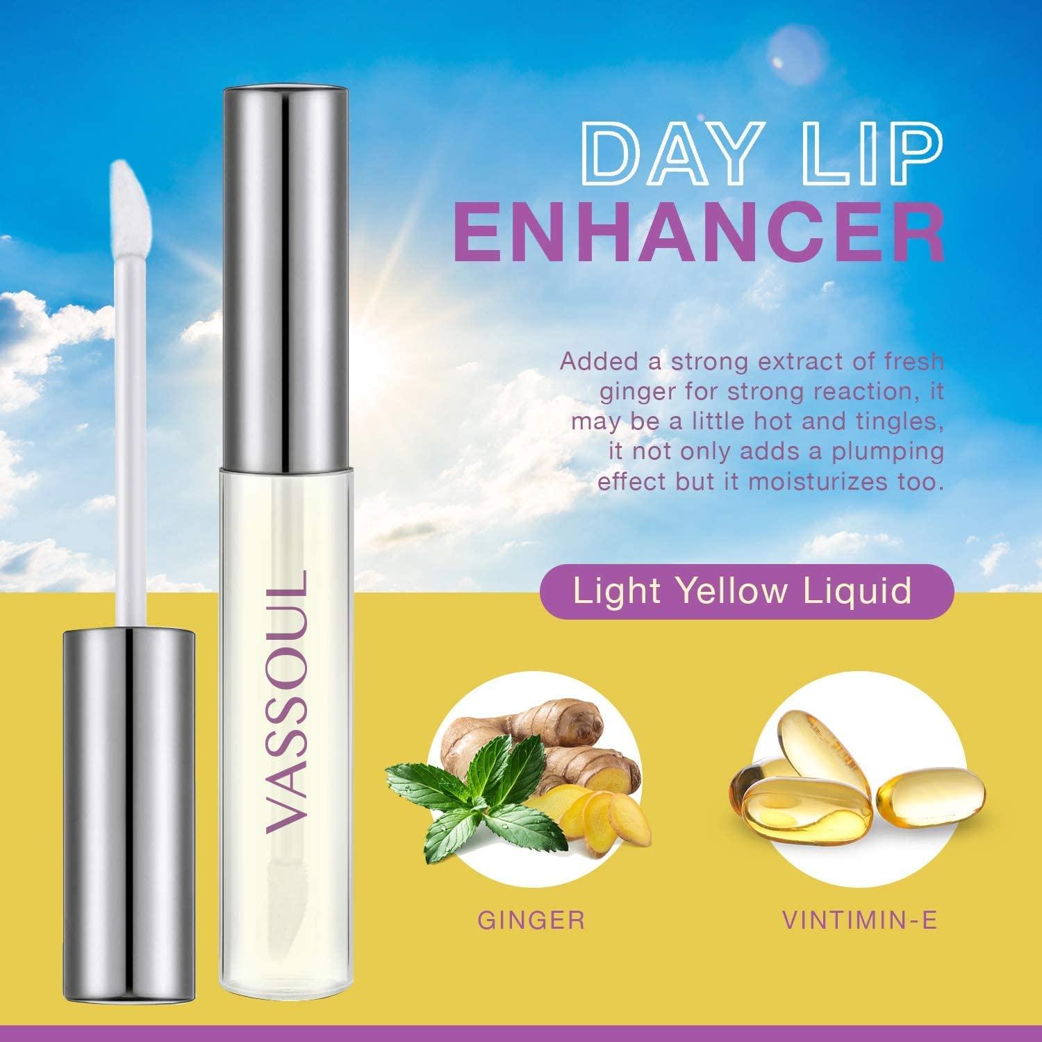 VASSOUL Lip Plumper Set - Natural Gloss for Fuller & Hydrated Lips | Buy Now with Express ...