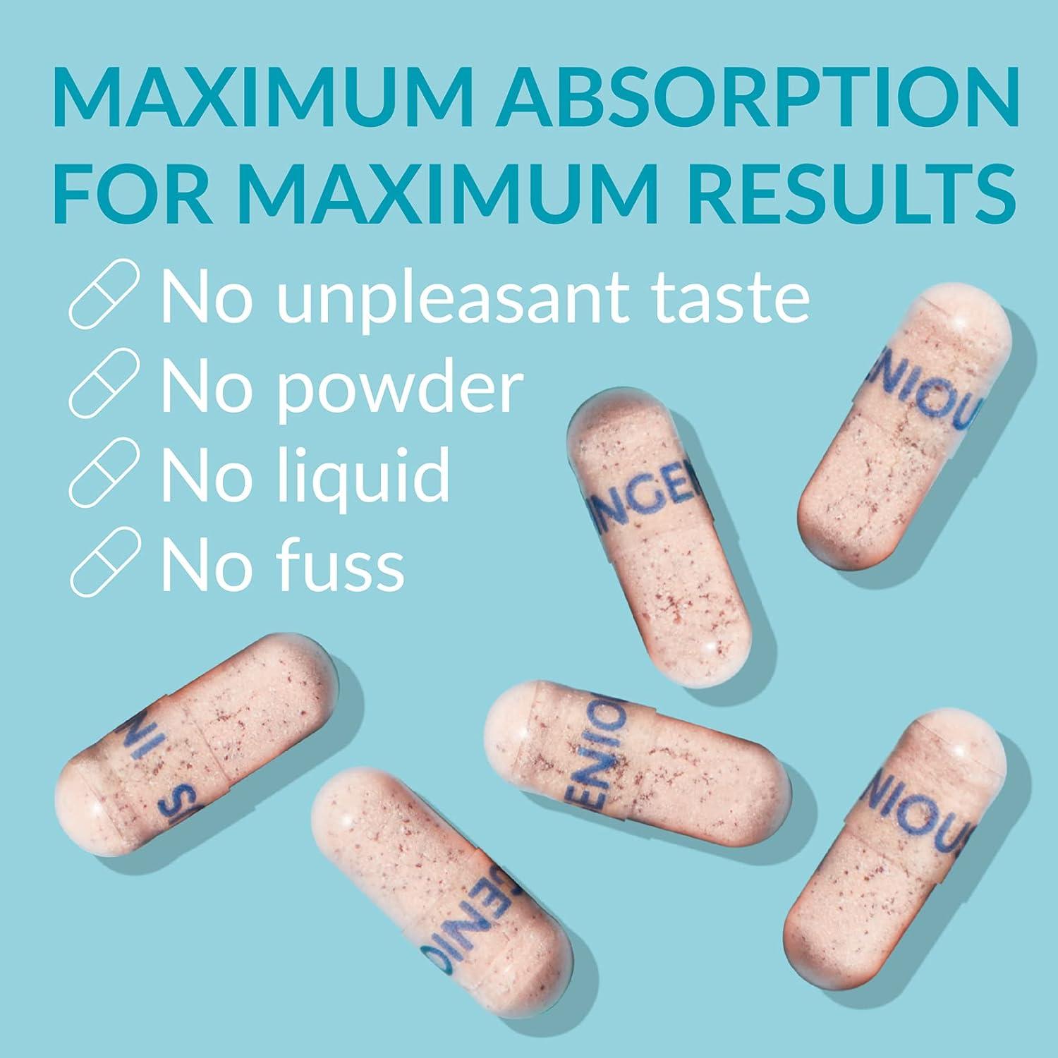 Ingenious Beauty Ultimate Collagen+ Capsules - 90 Marine Collagen ...