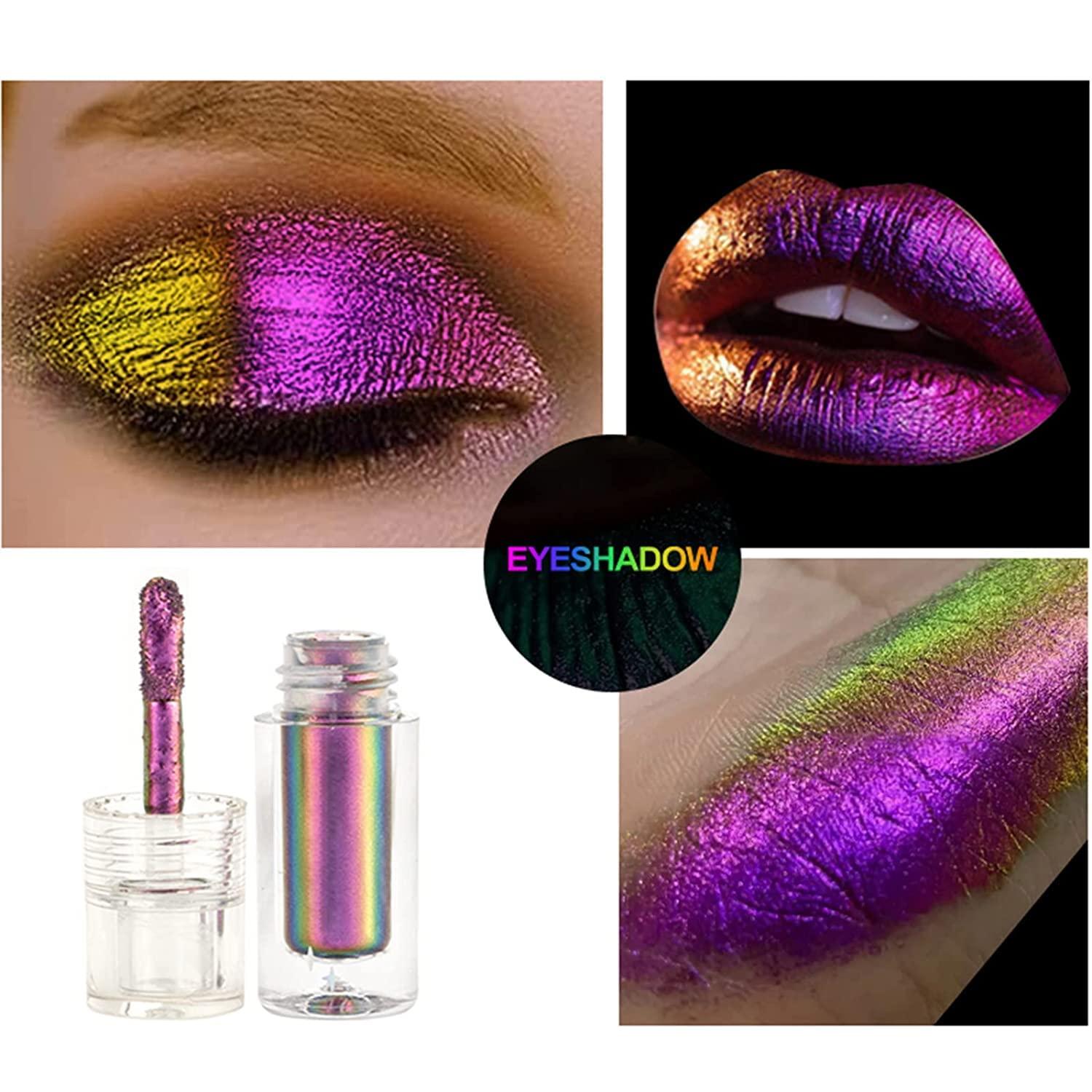 Swaqanry Liquid Chameleon Eyeshadow - Intense Multicolor Shifting ...