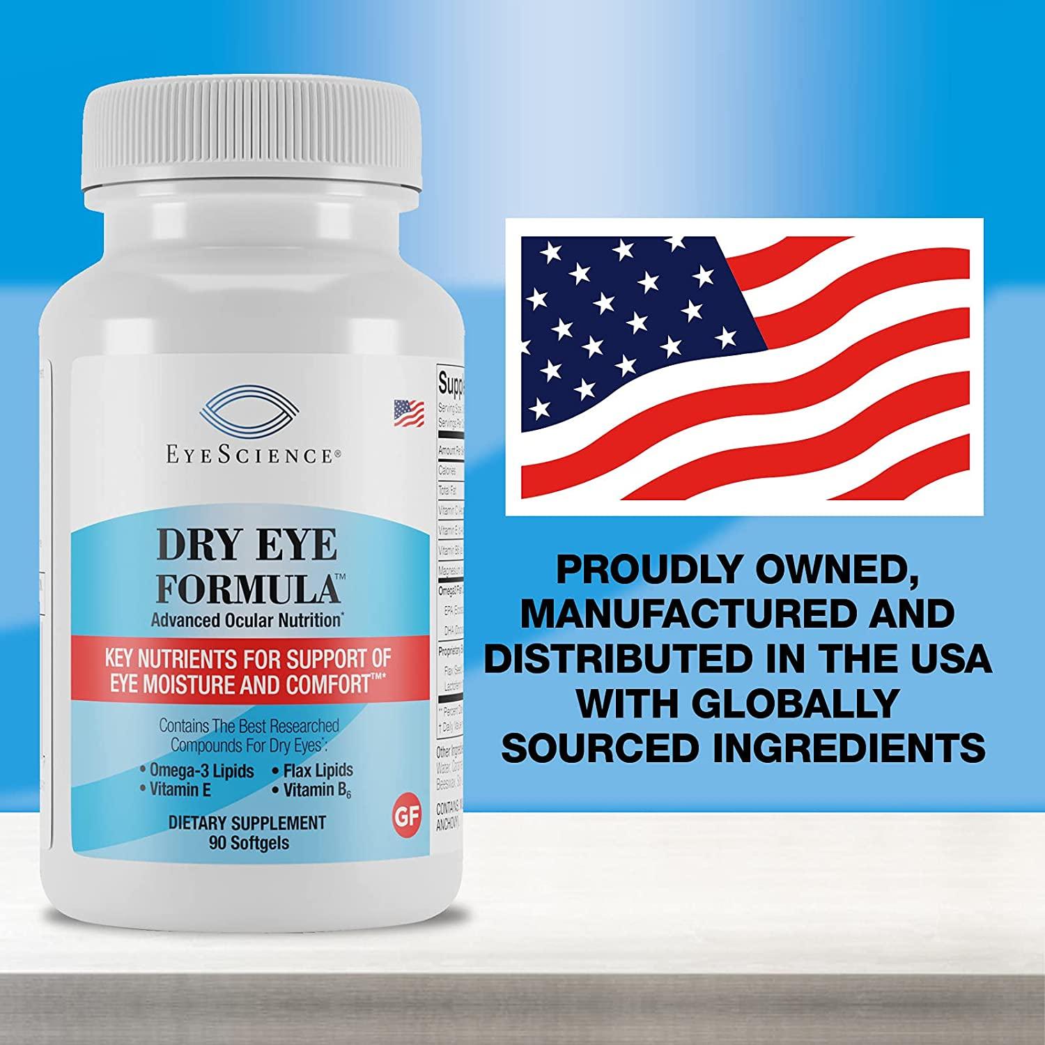 Dry Eye Formula | Advanced Ocular Vitamin (90 ct.) - Improve Eye Health ...
