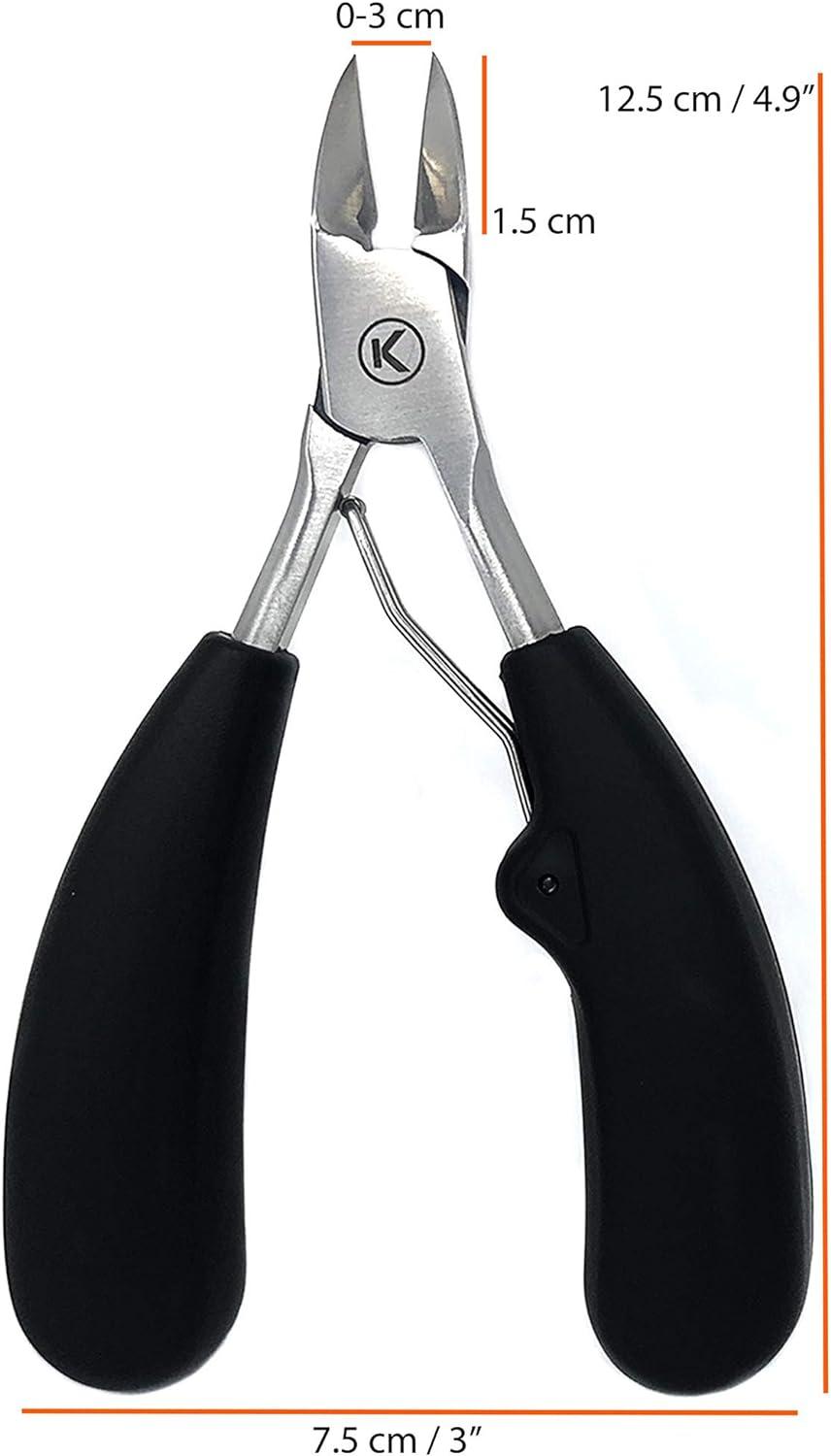 Kohm WHS-800 Chiropodist Style Toe Nail Clipper - Heavy Duty Clipper ...
