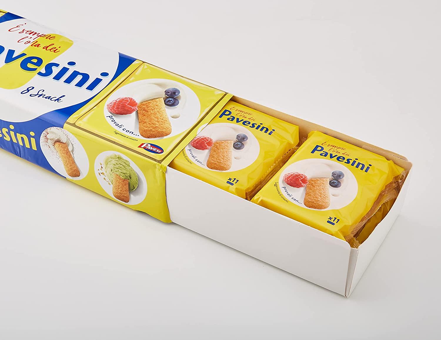 Pavesini Ladyfingers 7 oz - 12 Pack | Premium Italian Biscuits | Buy ...